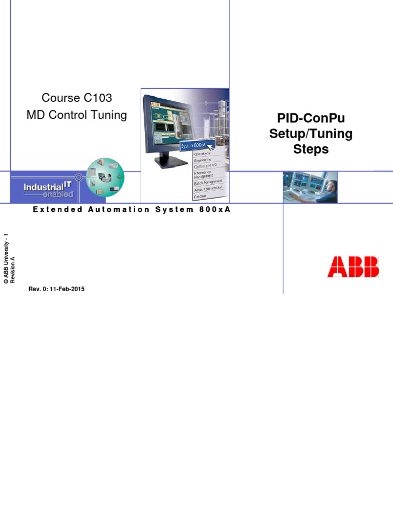 C103 Standard Training Presentation - PI-Conpu Steps | PDF | Control ...