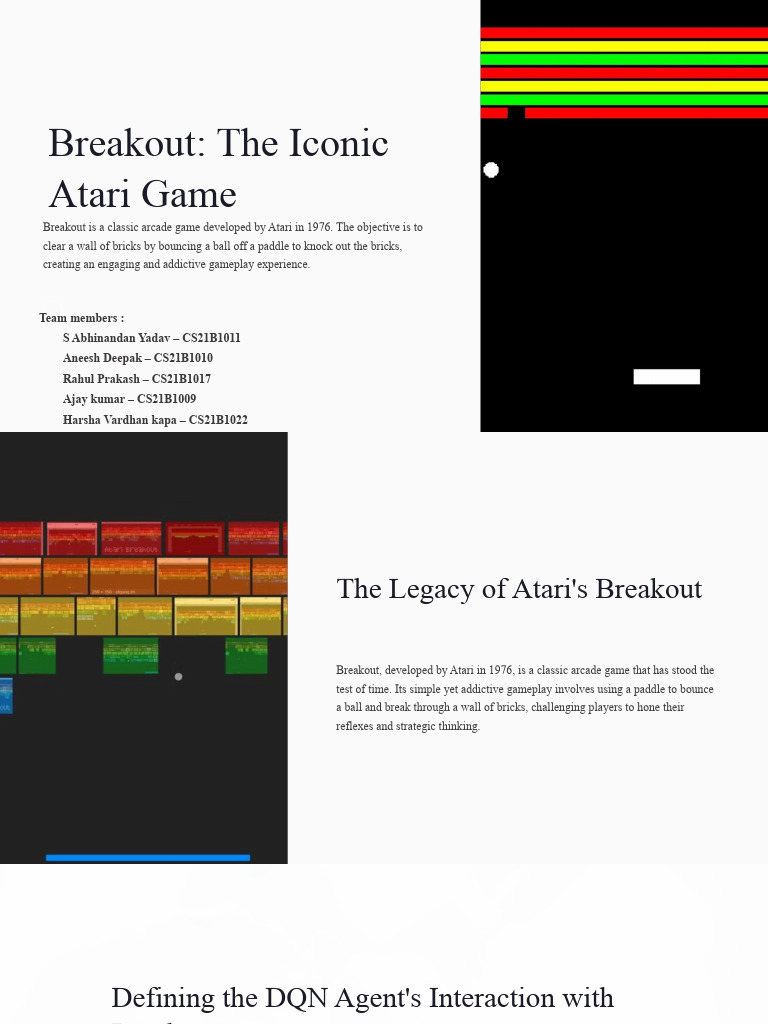 Breakout The Iconic Atari Game | PDF | Command Line Interface | Applied Mathematics