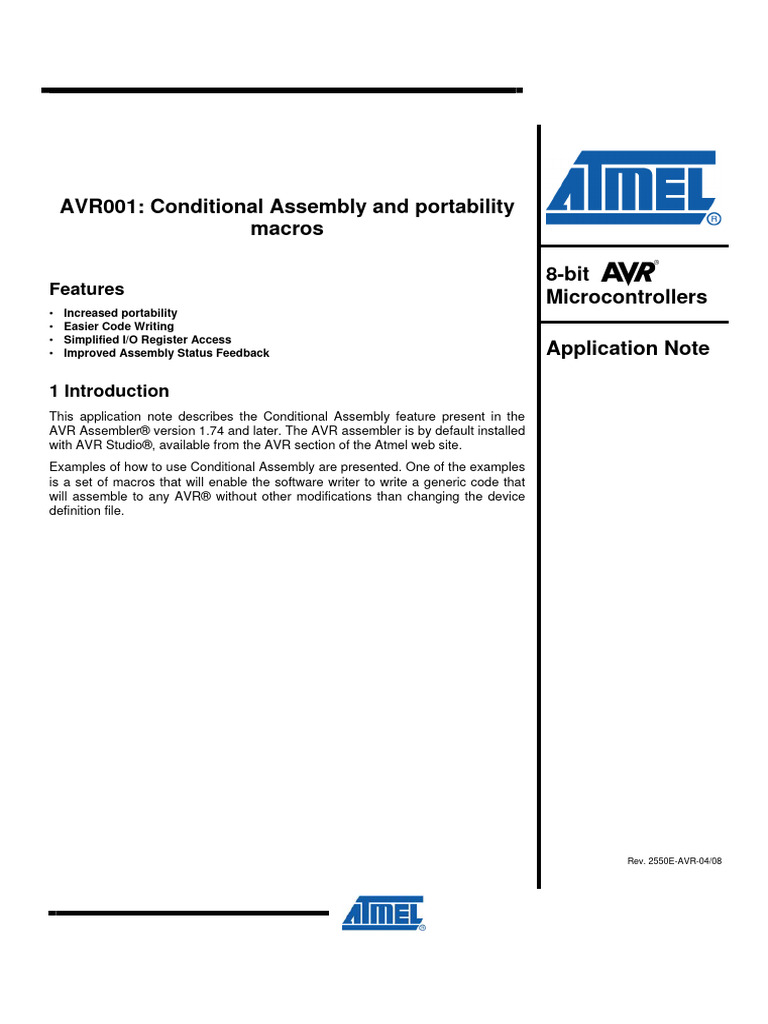 Conditional Assembly And Portability Macros Pdf Assembly Language Macro Computer Science