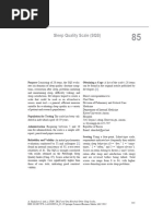 Sleep Quality Questionnaire | PDF | Sleep | Physiology