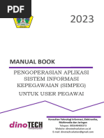 Panduan Simpeg BKD Gresik | PDF