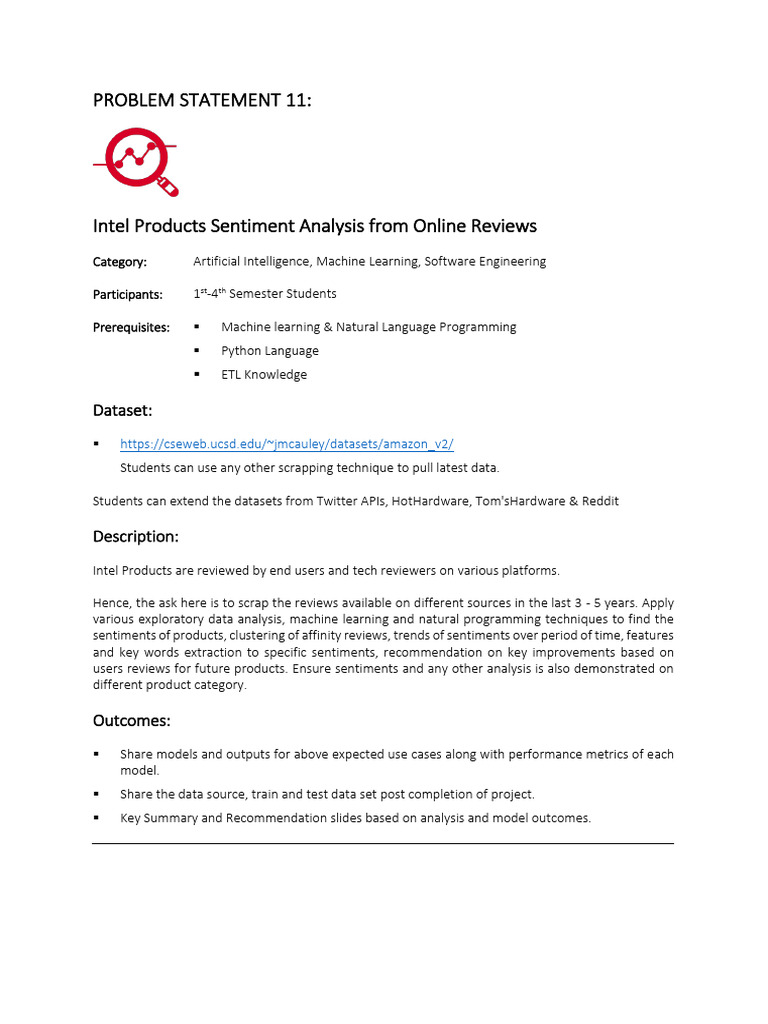 Intel Review Sentiment Analysis | PDF | Computers