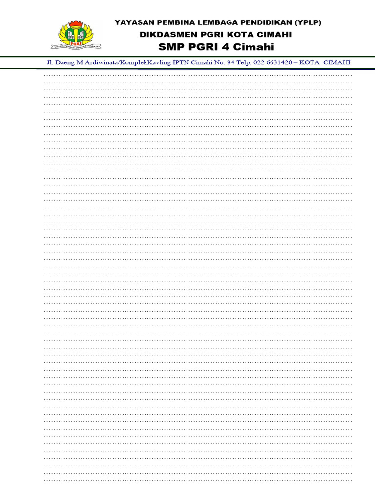 Format Notulen MGMP | PDF