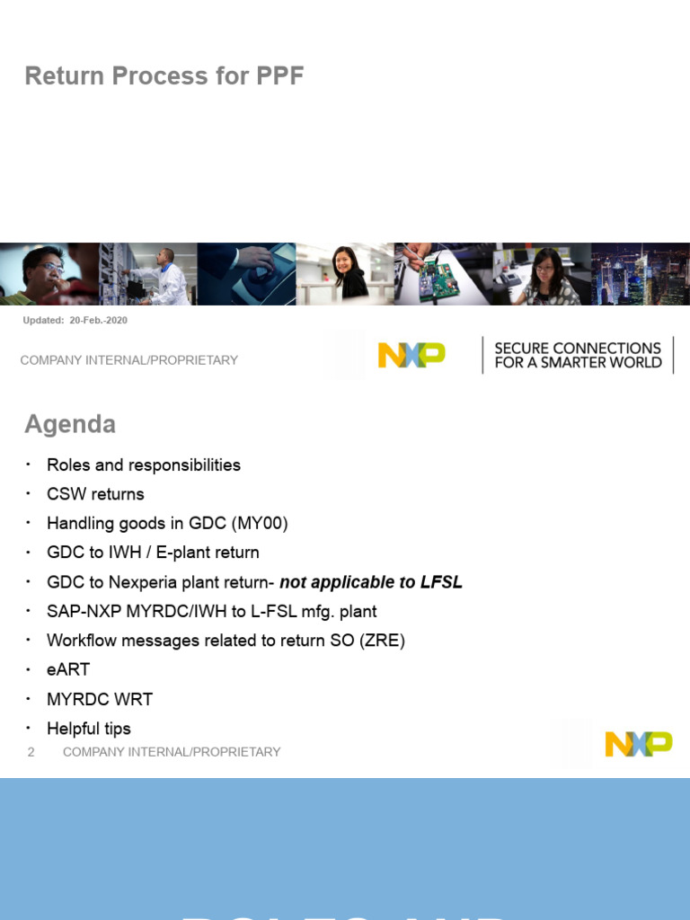 1.2 PPF Return Process 1 | PDF | Warehouse | Logistics