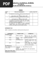 CHEM Practicals Class 12 | PDF