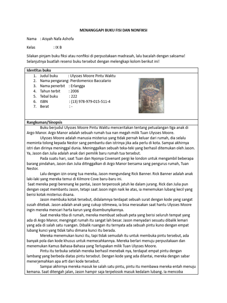 Petualangan Misteri di Argo Manor | PDF | Ilmu Sosial | Fiksi Umum