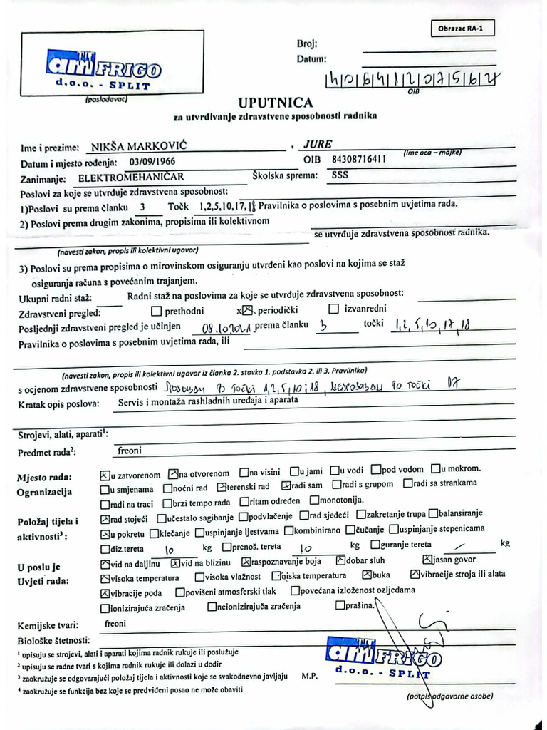 Pregled Ercegović | PDF