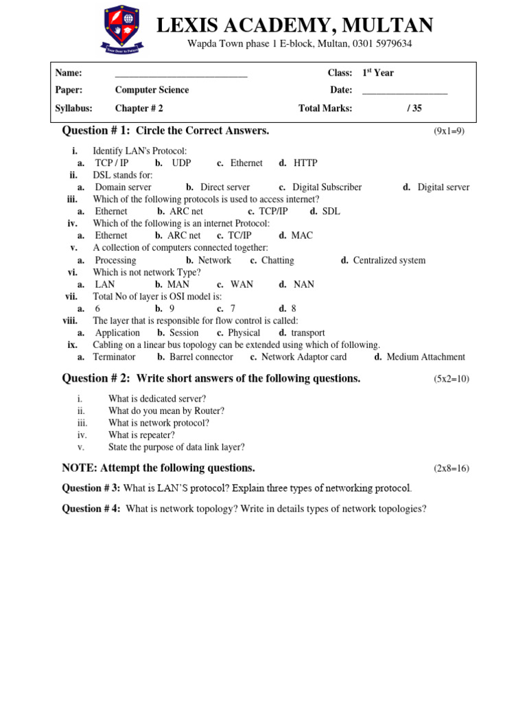 computer | Download Free PDF | Computer Network | Internet Protocol Suite