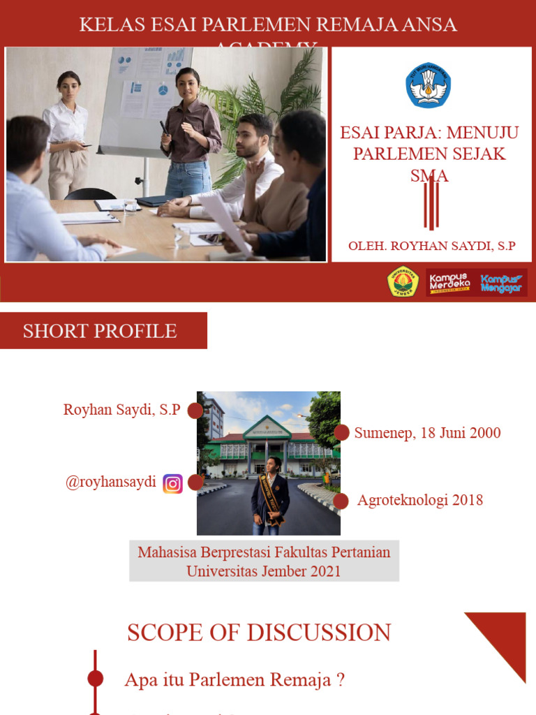 Parlemen Remaja | PDF