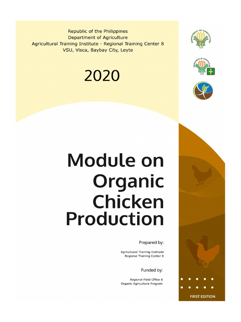 Organic Chicken Production | PDF | Chicken