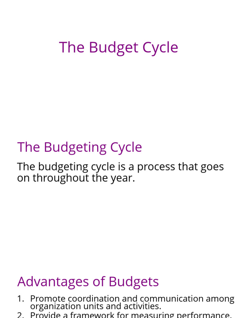 2019 CIA p3 Siv 2a 1 Budgeting | PDF | Budget | Net Income