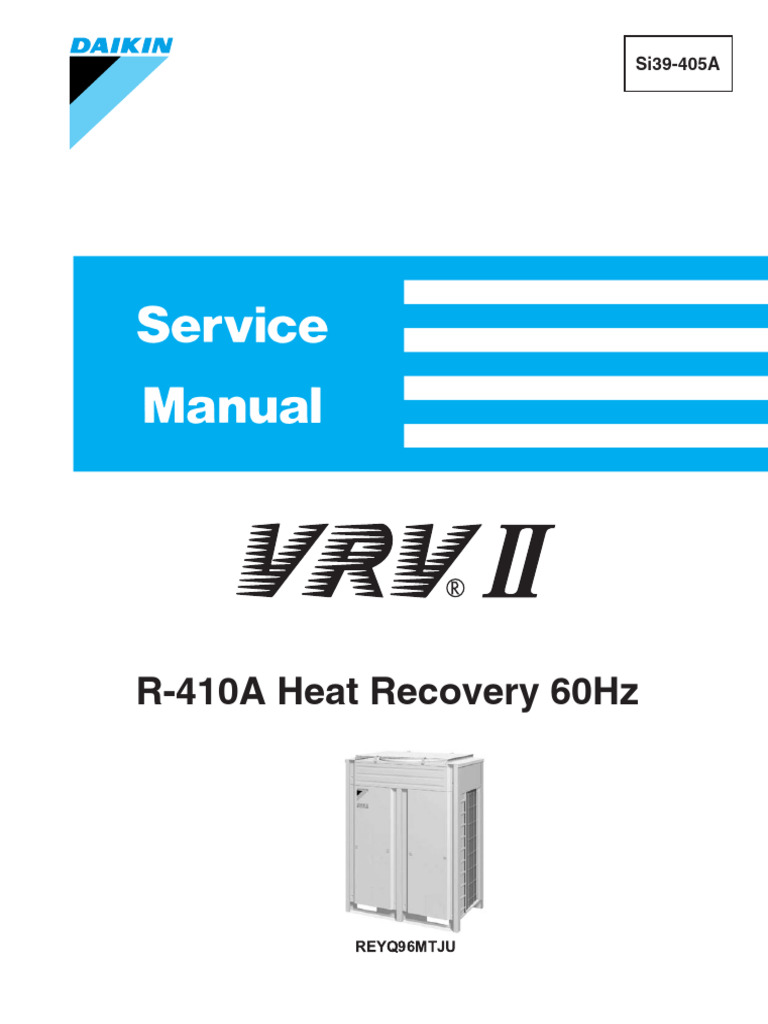 vrv daikin | Download Free PDF | Remote Control | Thermostat