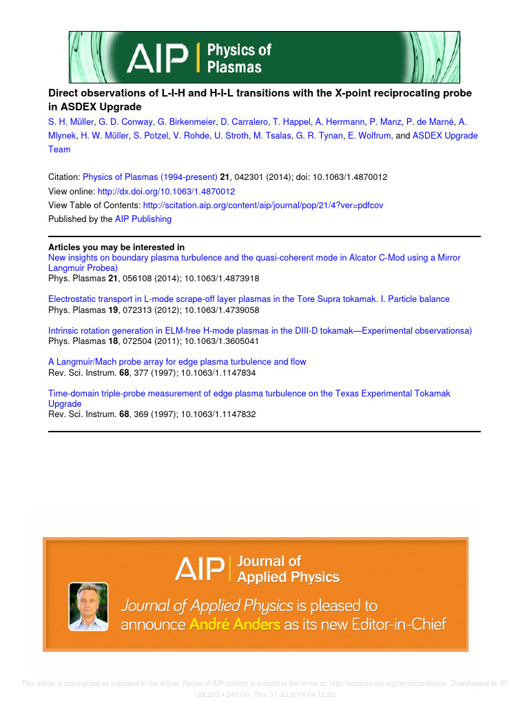 zonalflowmodel3 | PDF | Plasma (Physics) | Applied And Interdisciplinary Physics