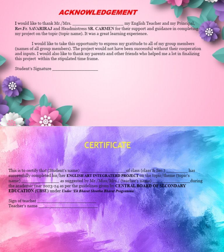 English Project | PDF