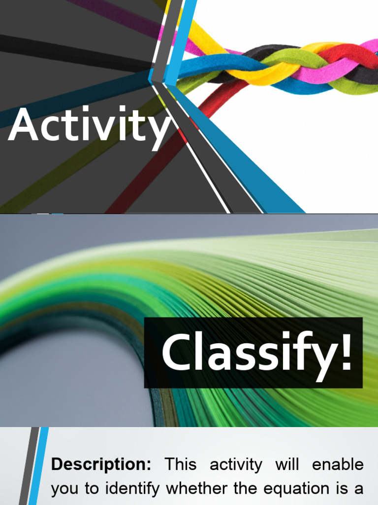 Classifying Conic Sections Activity | PDF | Ellipse | Euclidean Plane ...