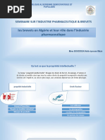 Présentation de L'INAPI | PDF | Brevet | Propriété intellectuelle