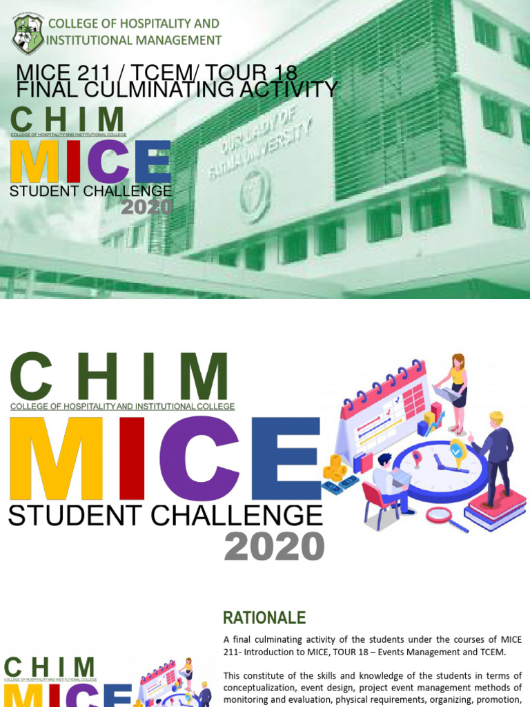 Mice Final Culminating Activity Guidelines | PDF | Cognition