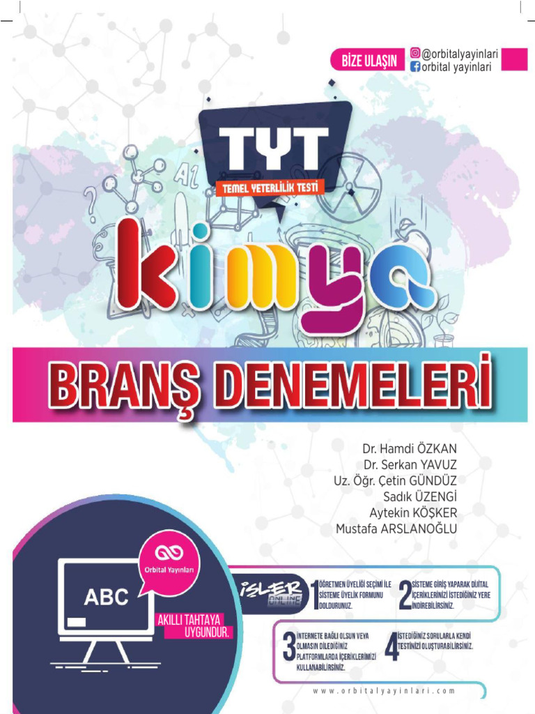 Orbital TYT Kimya Denemesi | PDF
