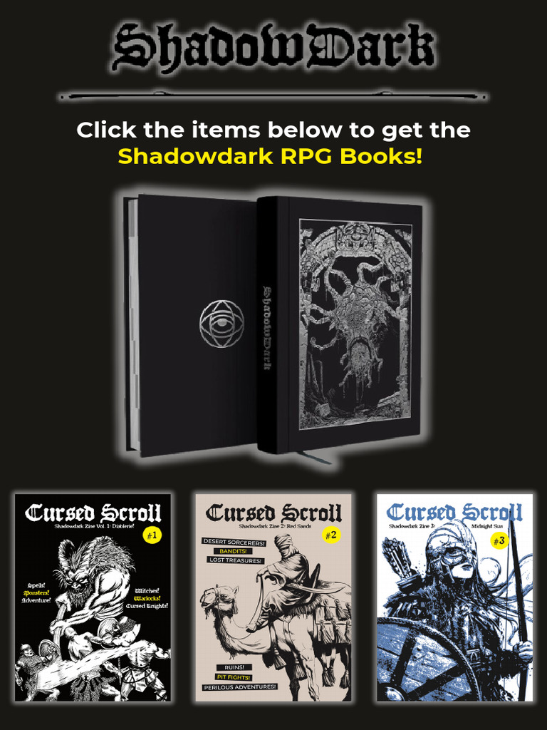 Shadowdark RPG Core-Cursed Scrolls | PDF