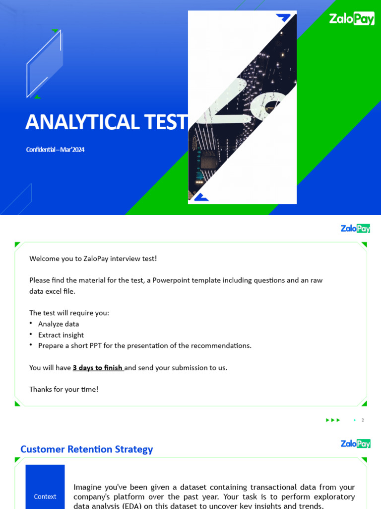 240706 HtnAi ZaloPay Analytical Test Answer | PDF | Credit Card ...