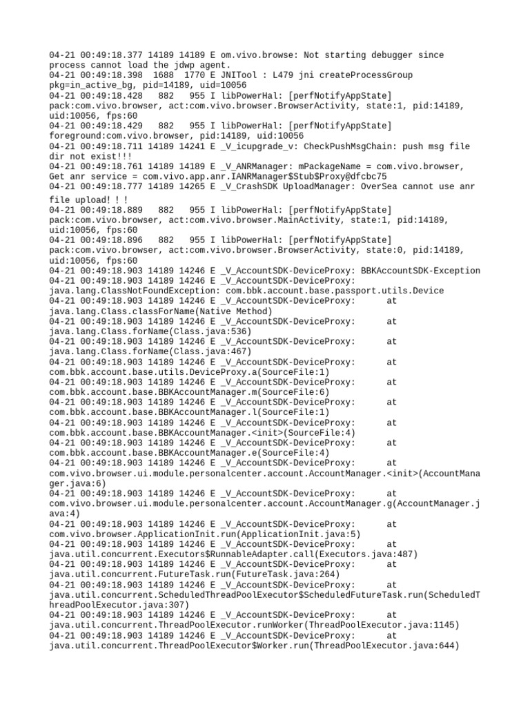 Log | PDF | Operating System Technology | System Software