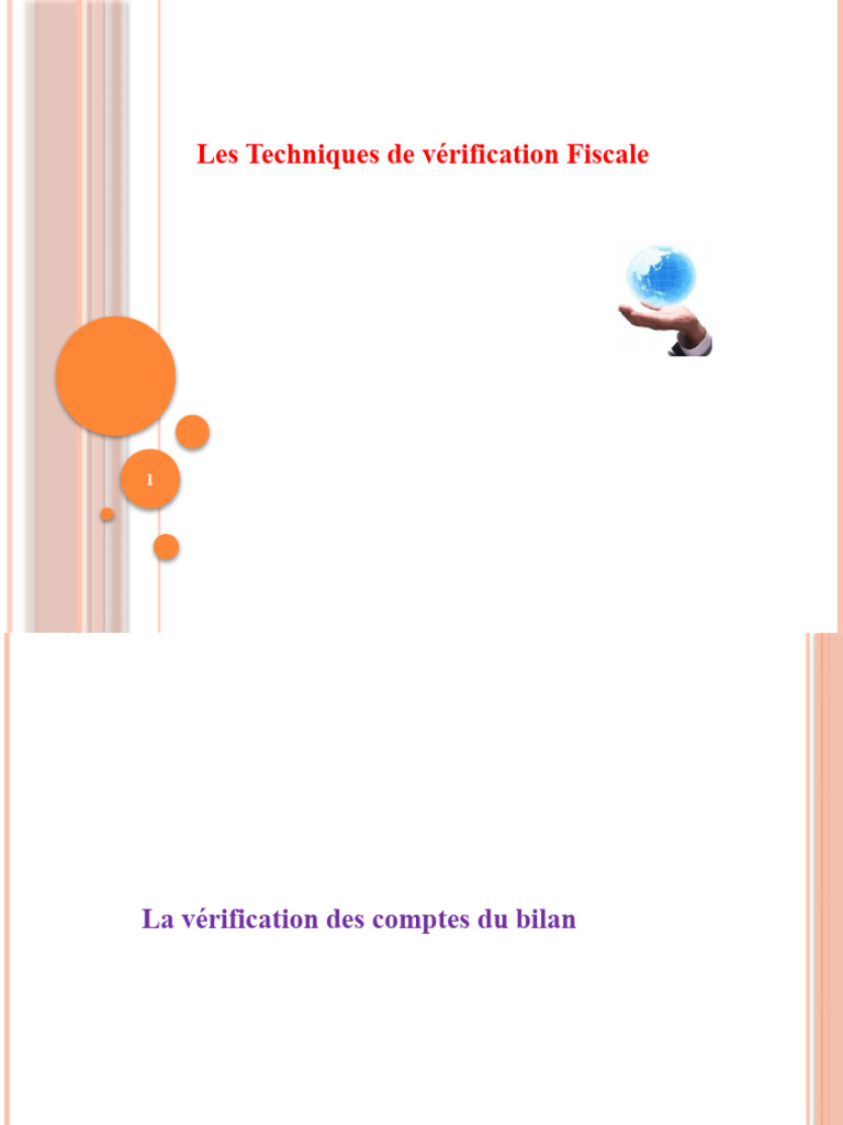 Les Techniqus de Verification Fiscale | PDF | Prêts | Comptabilité