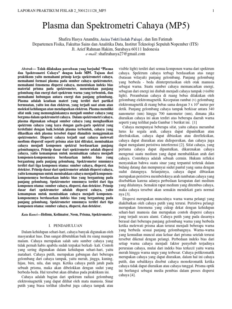 Lapres mp5 Hasya | PDF