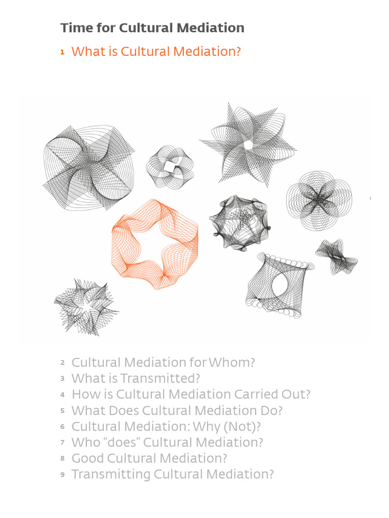 Time Cultural Mediation | PDF | Mediation | Knowledge
