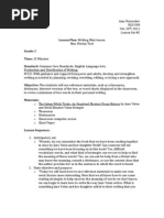 Writing Lessons For The First 15 Days of School | PDF | Vocabulary ...