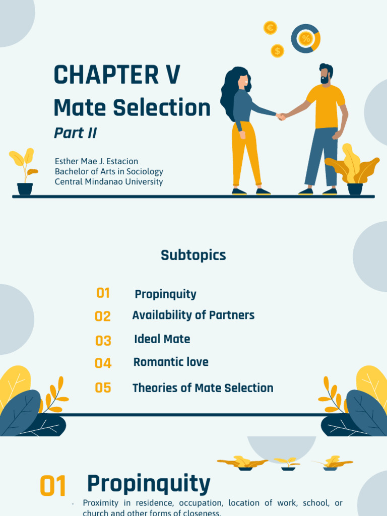 ESTACION Mate Selection Part II.pptx (1) | PDF | Love | Marriage