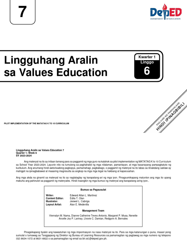 LE VE7 Week6 v2 | PDF