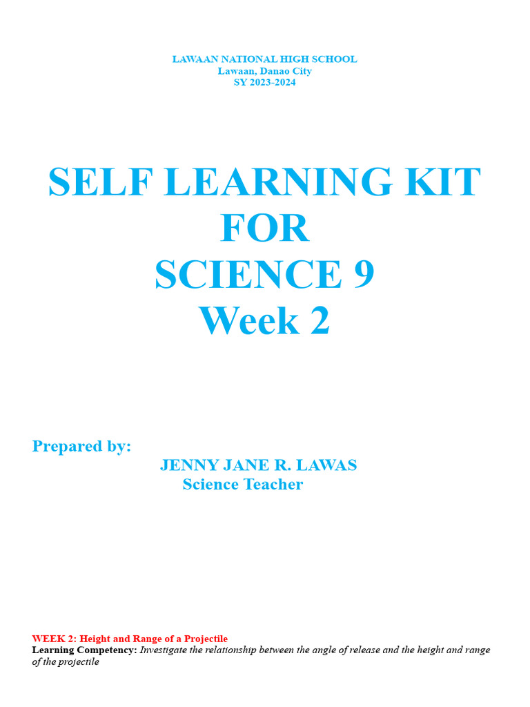 Projectile Motion Notes Pdf Velocity Projectiles