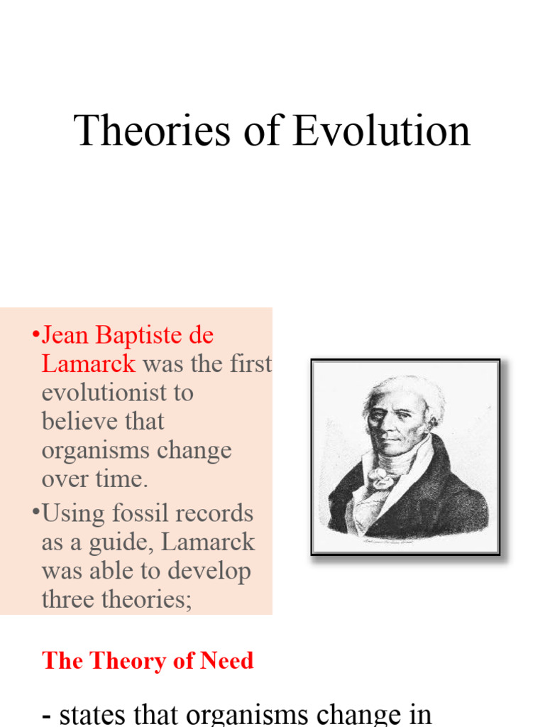 Lamarck vs. Darwin: Evolution Theories | PDF | Biological Evolution ...