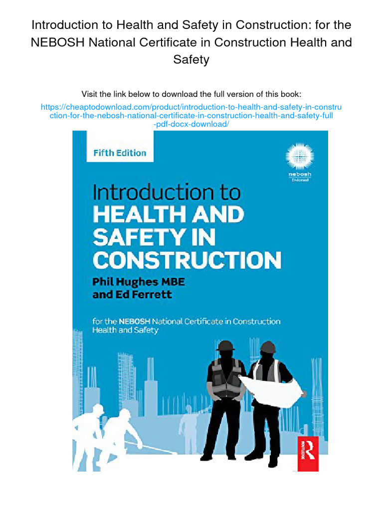NEBOSH Health & Safety in Construction Guide | PDF | Occupational ...