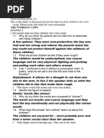 Poem Strict No Breathing Michael Rosen 2 | PDF