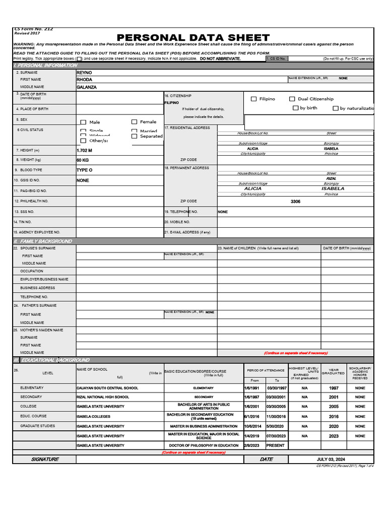 Pds | Download Free PDF | Teachers | Passport