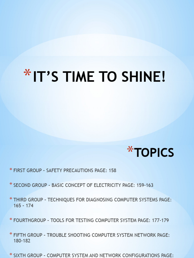 Ict 9 4TH Quarter Reporting | PDF