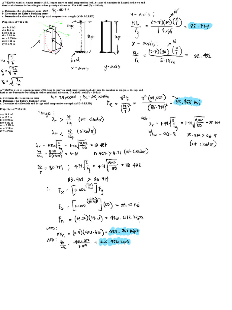 Flexural Torsional Buckling | PDF | Buckling | Continuum Mechanics