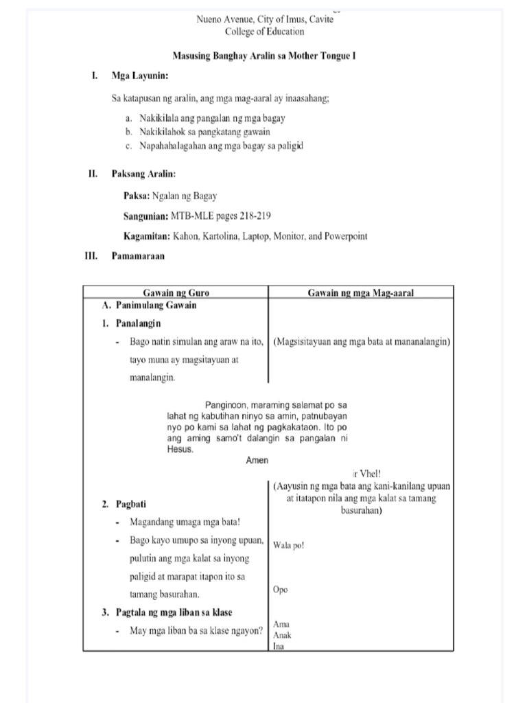 MTB Mle Grade 1 LP | PDF