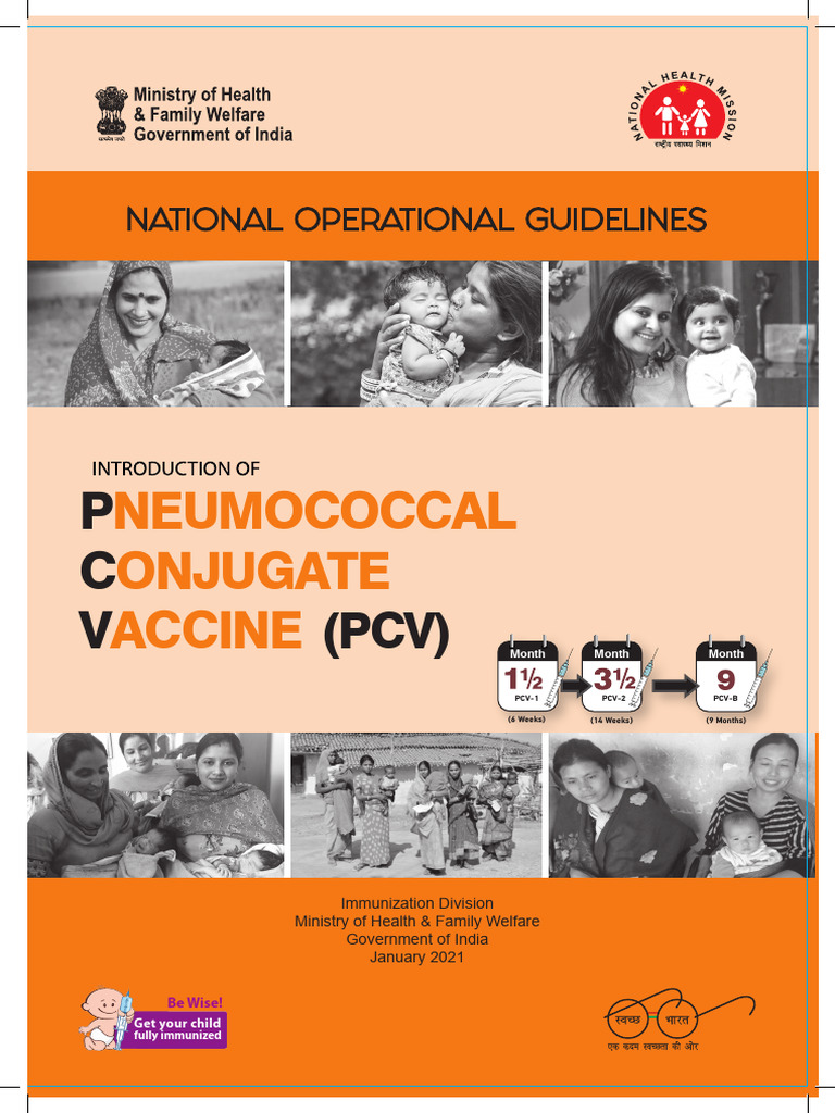 PCV Operational Guidelines Jan 2021 | PDF | Pneumonia | Vaccines