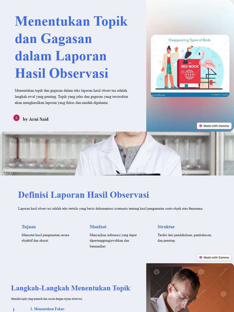 Menentukan-Topik-dan-Gagasan-dalam-Laporan-Hasil-Observasi | PDF