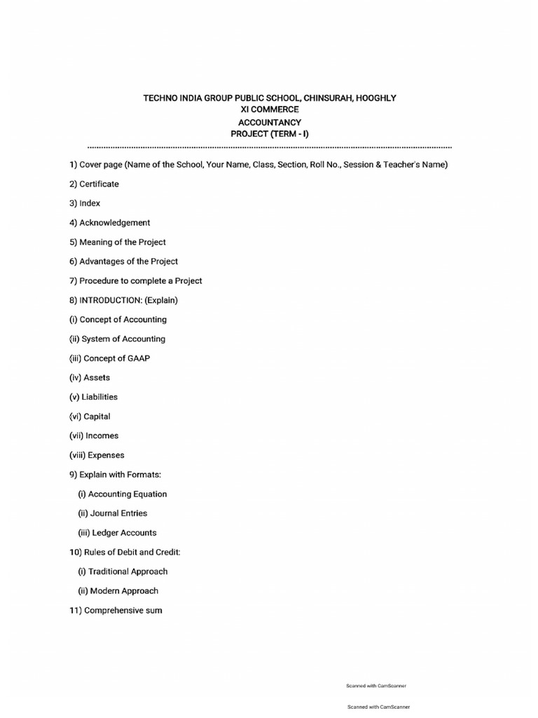 Proj - Xi Com - Acc - Hy | PDF