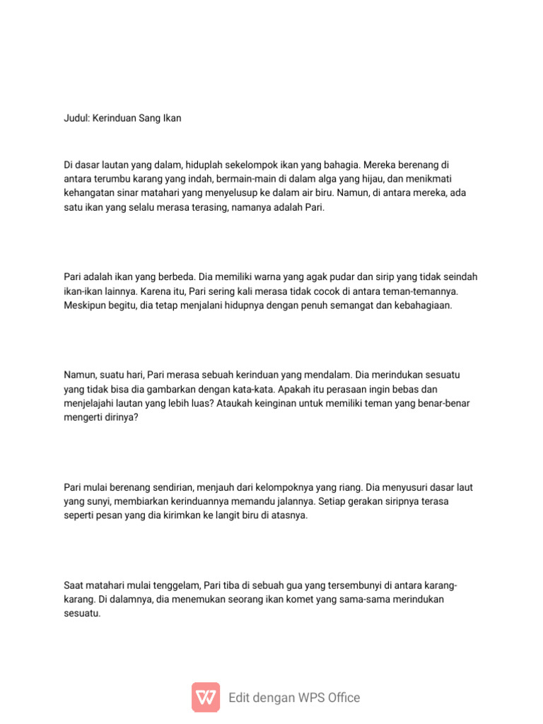 Bagi Muhammad Ridzkie Darrel Remed B INDO | PDF | Puisi