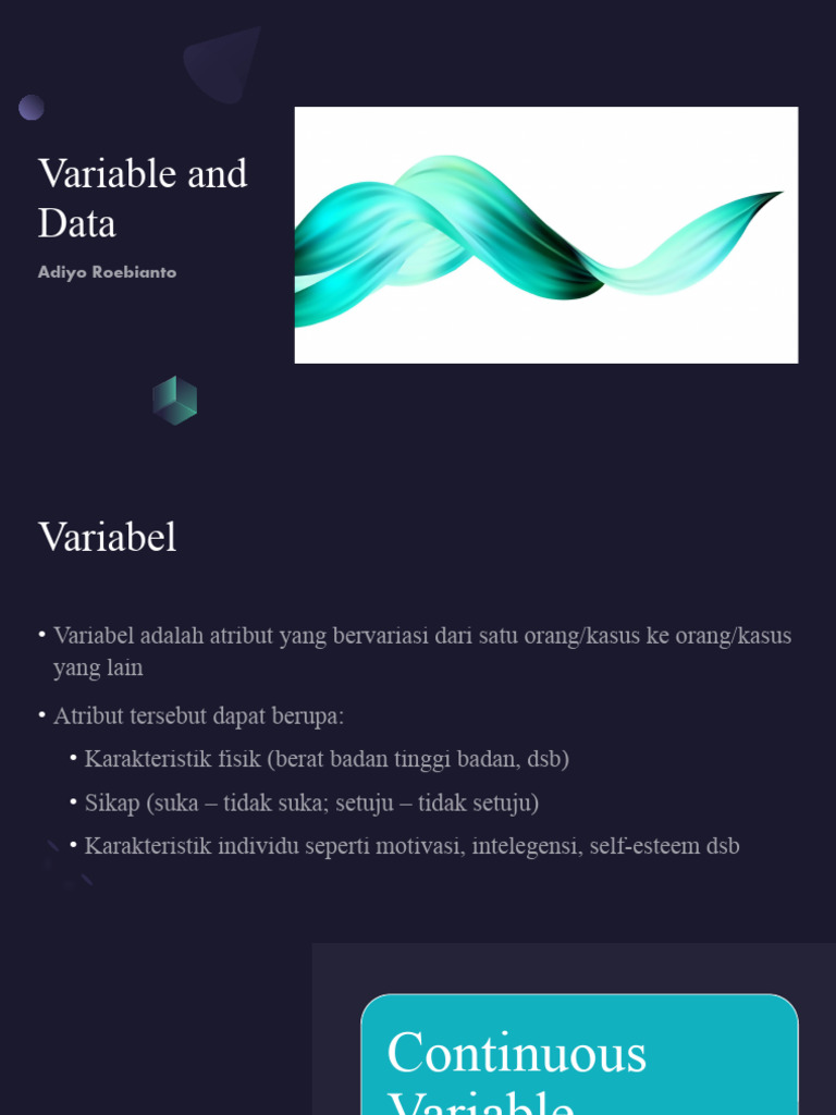 02 Variable and Data | PDF | Level Of Measurement | Mathematics