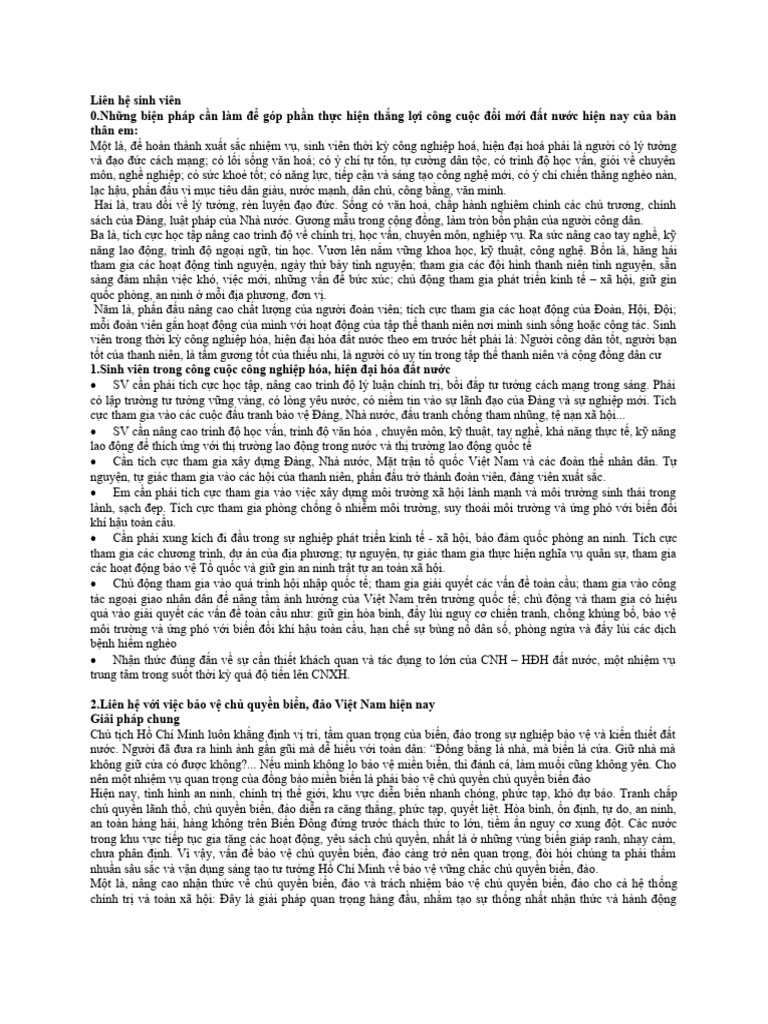 Liên hệ sinh viên thi ck | PDF