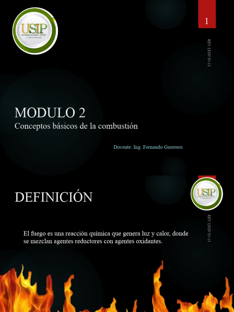 clase 2 - CONCEPTOS BASICOS DE COMBUSTION | PDF | Combustión | Redox