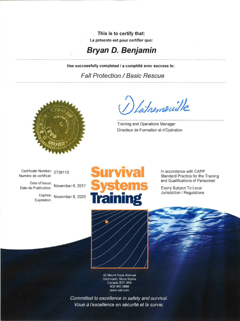 Fall Protection Rescue PDF | PDF