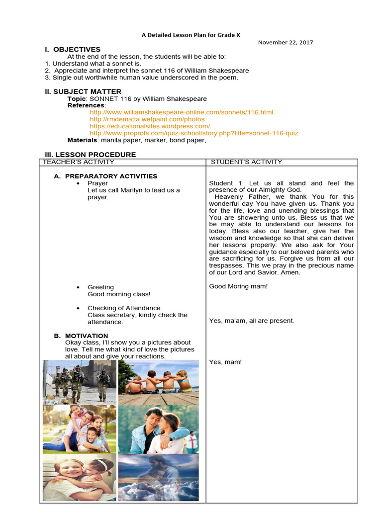 Lesson Plan #2 (short) | PDF