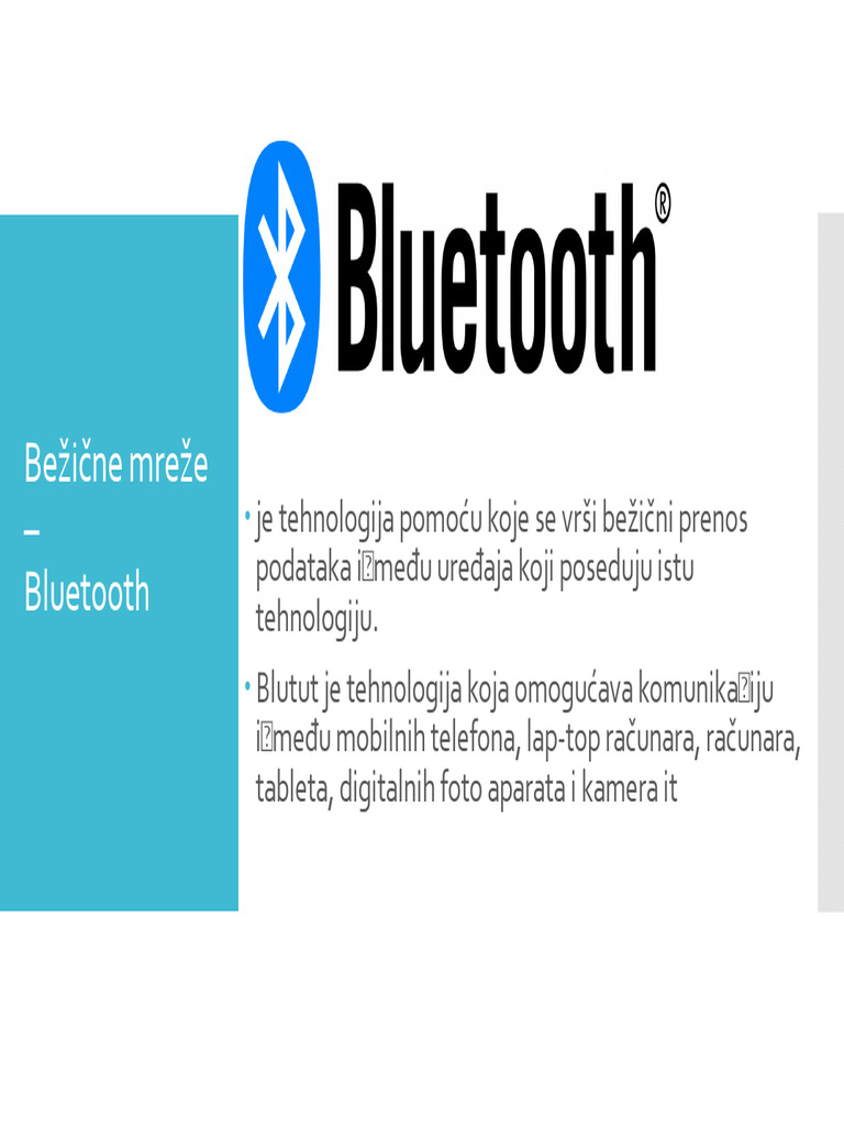 Bluetooth | PDF