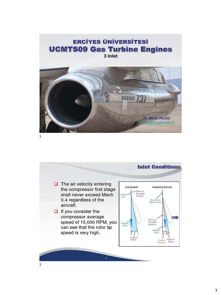 Ucmts Gte 03 Inlet | PDF | Mach Number | Shock Wave
